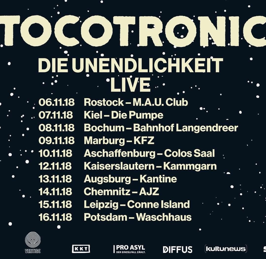 Tocotronic - Die Unendlichkeit live Teil 2 - Concertvisions