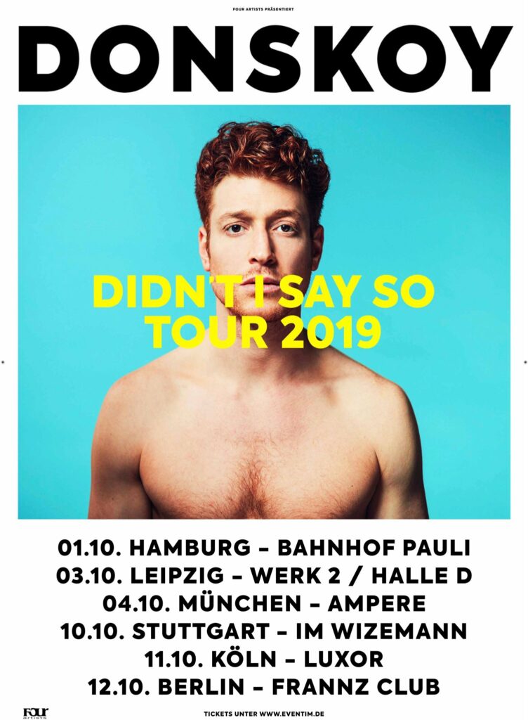 Daniel Donskoy auf Tour - Concertvisions