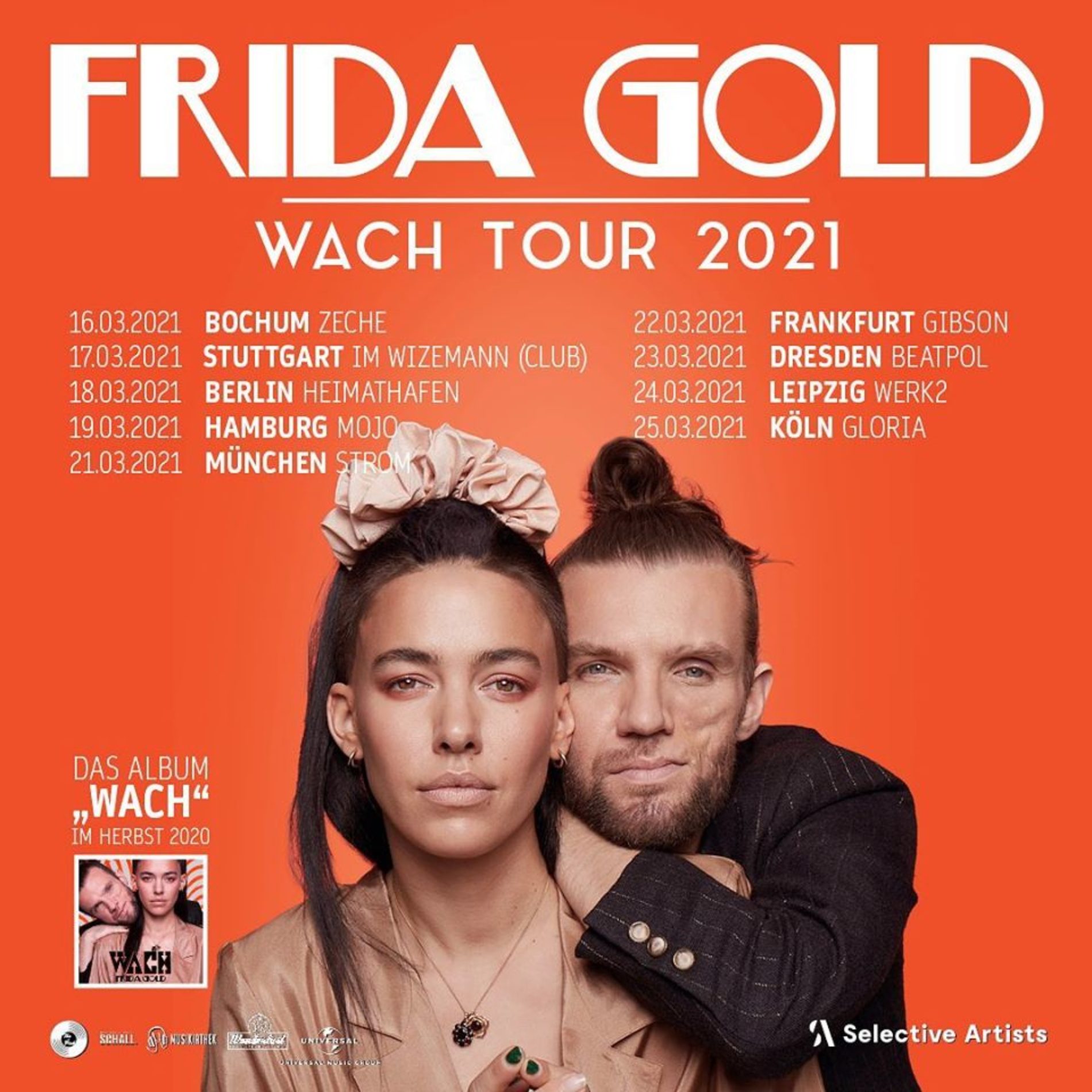 Frida Gold - Wach Tour 2021 - Konzert- und Musiknews, Konzertberichte