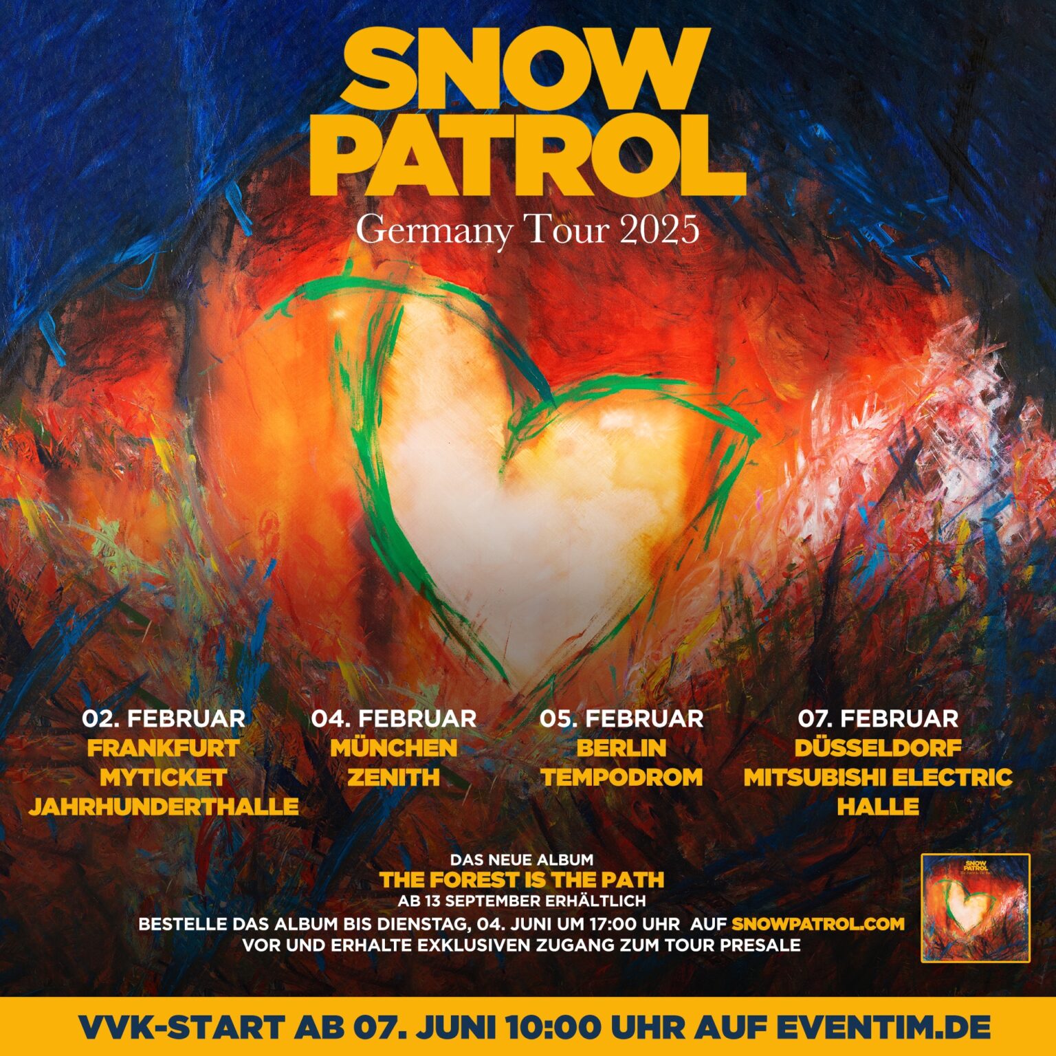 Snow Patrol - 2025 zurück in Deutschland! - Concertvisions