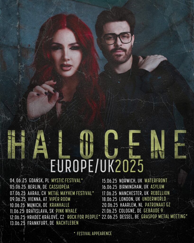 Halocene - Europatournee 2025! - Concertvisions